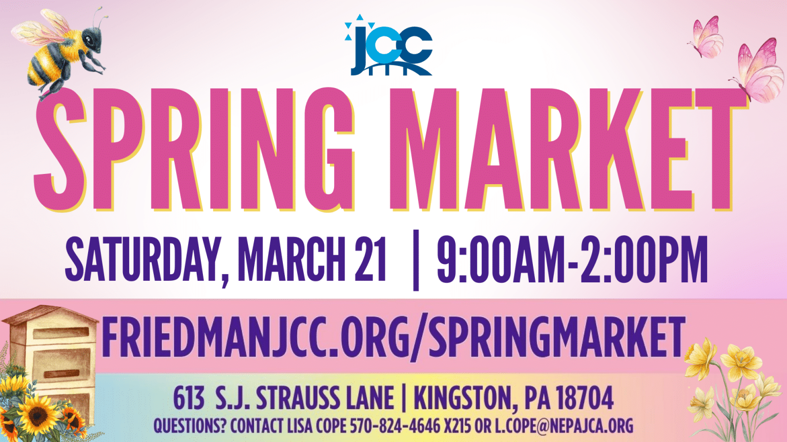Spring Market 2026 – Friedman JCC